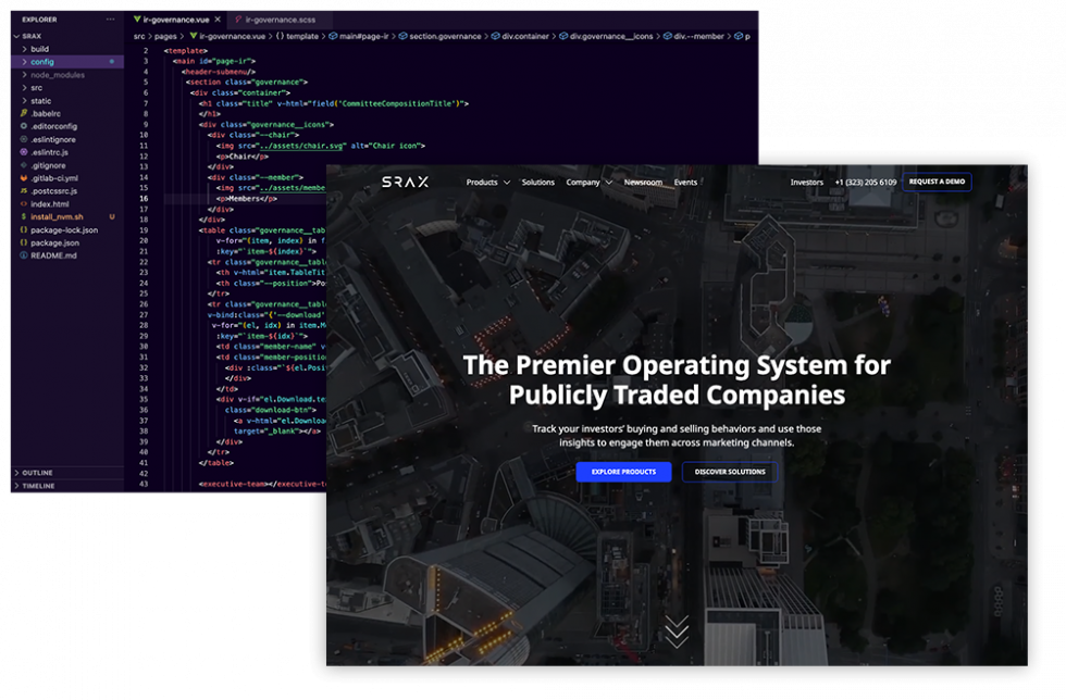 SRAX Website — Myrna Martinez